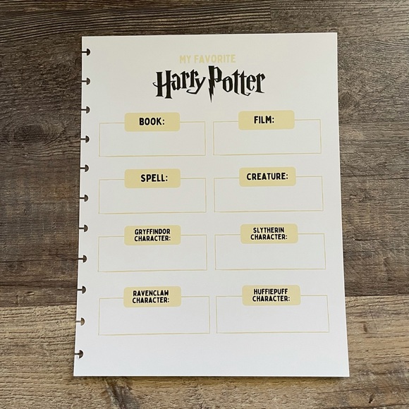 Happy Planner | Office | Nwt Harry Potter Happy Planner Calendar ...